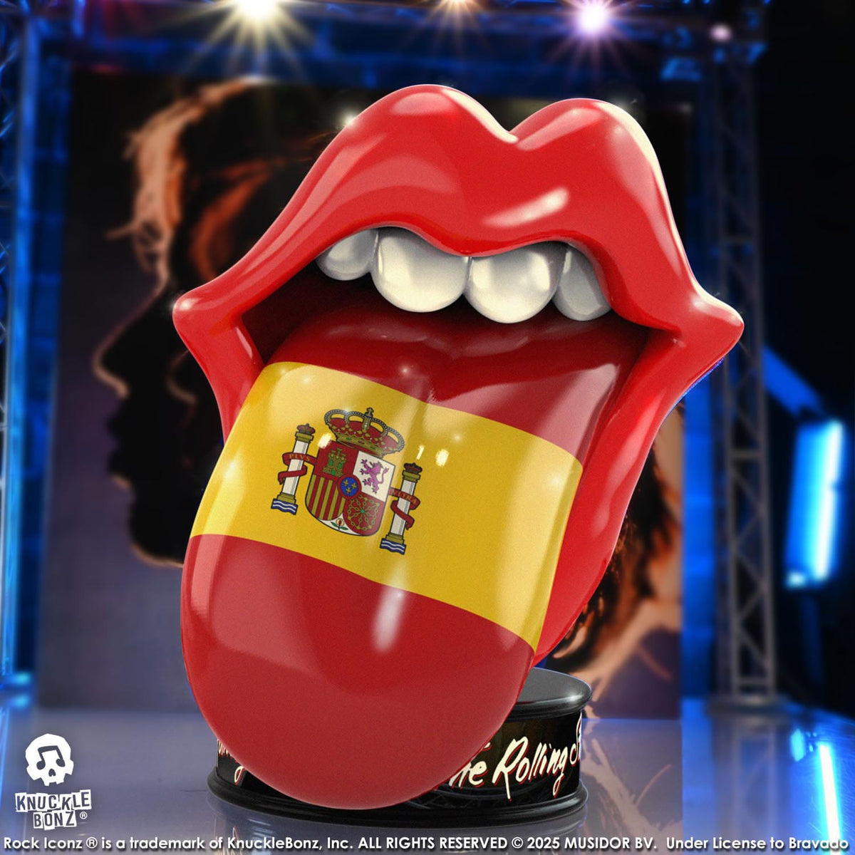 Knucklebonz Rolling Stones Licks (Spain Version) 3D Vinyl Statue – Movie Figures