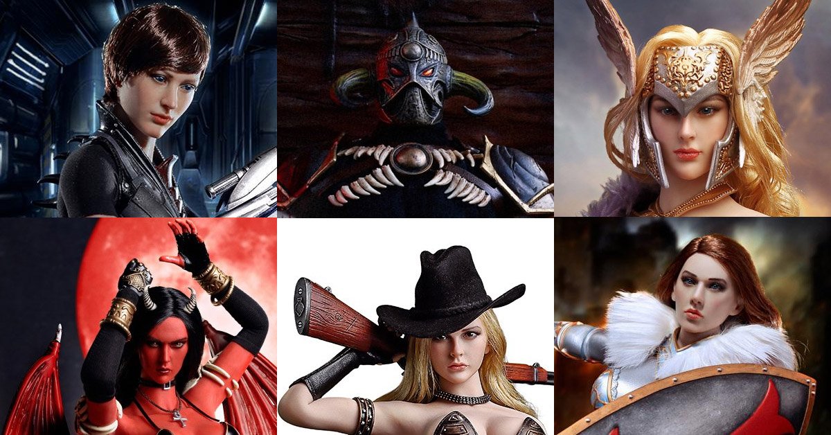 Phicen Dolls / 1/6 Scale Action Figures - Seamless Body UK Reseller ...