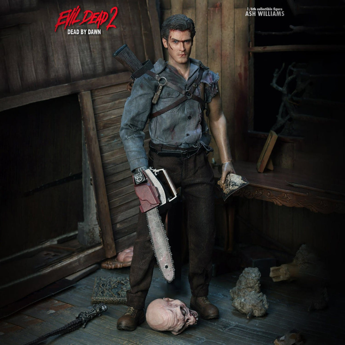 Asmus Collectible Toys Ash Williams - The Evil Dead II - 1/6 Scale Col ...