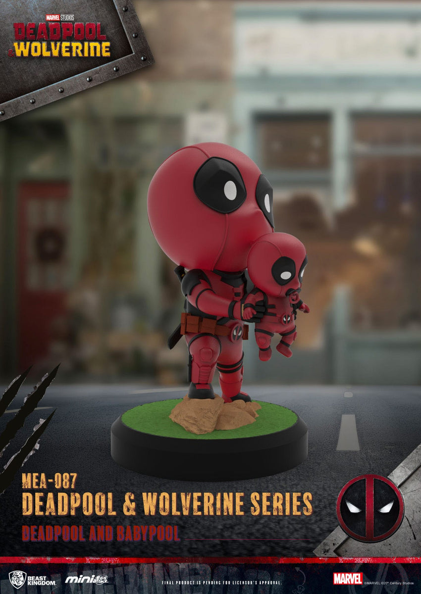 Beast Kingdom Deadpool 3 Deadpool & Wolverine Series Mini Egg Attack F ...
