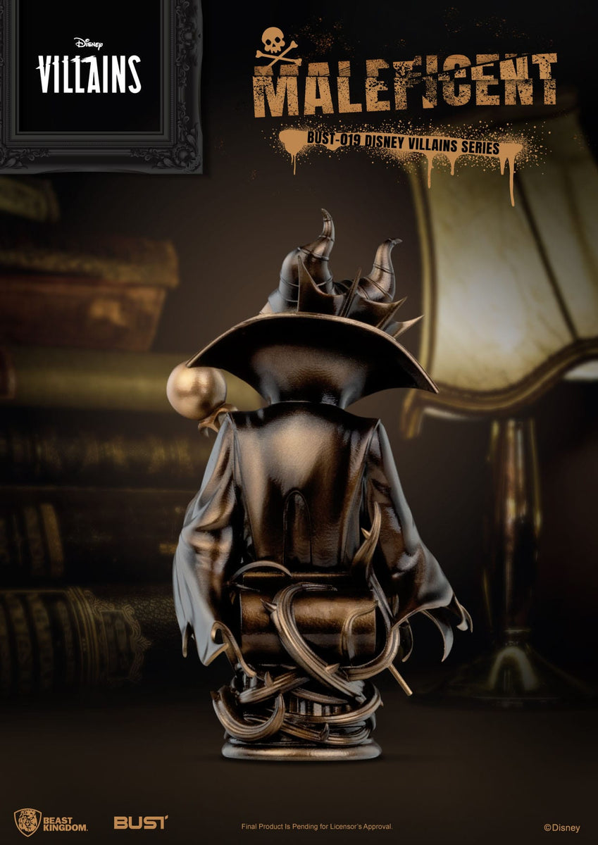 Beast Kingdom Disney Villains Series Maleficent PVC Bust – Movie Figures