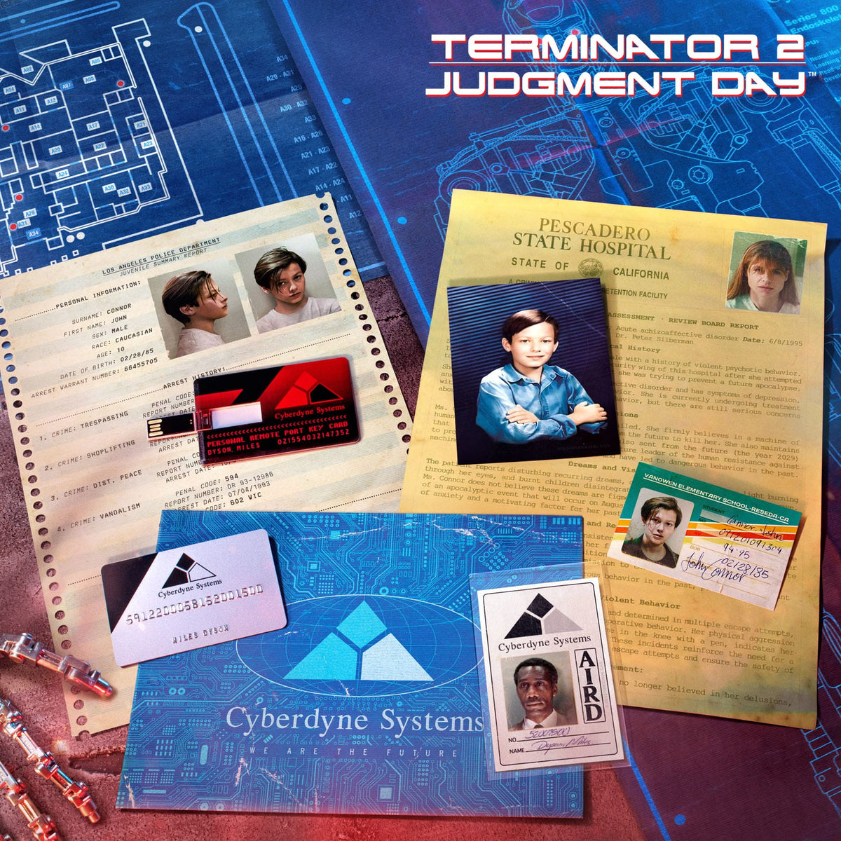 Doctor Collector The Connor Files Kit - Terminator - Collectible Repli ...