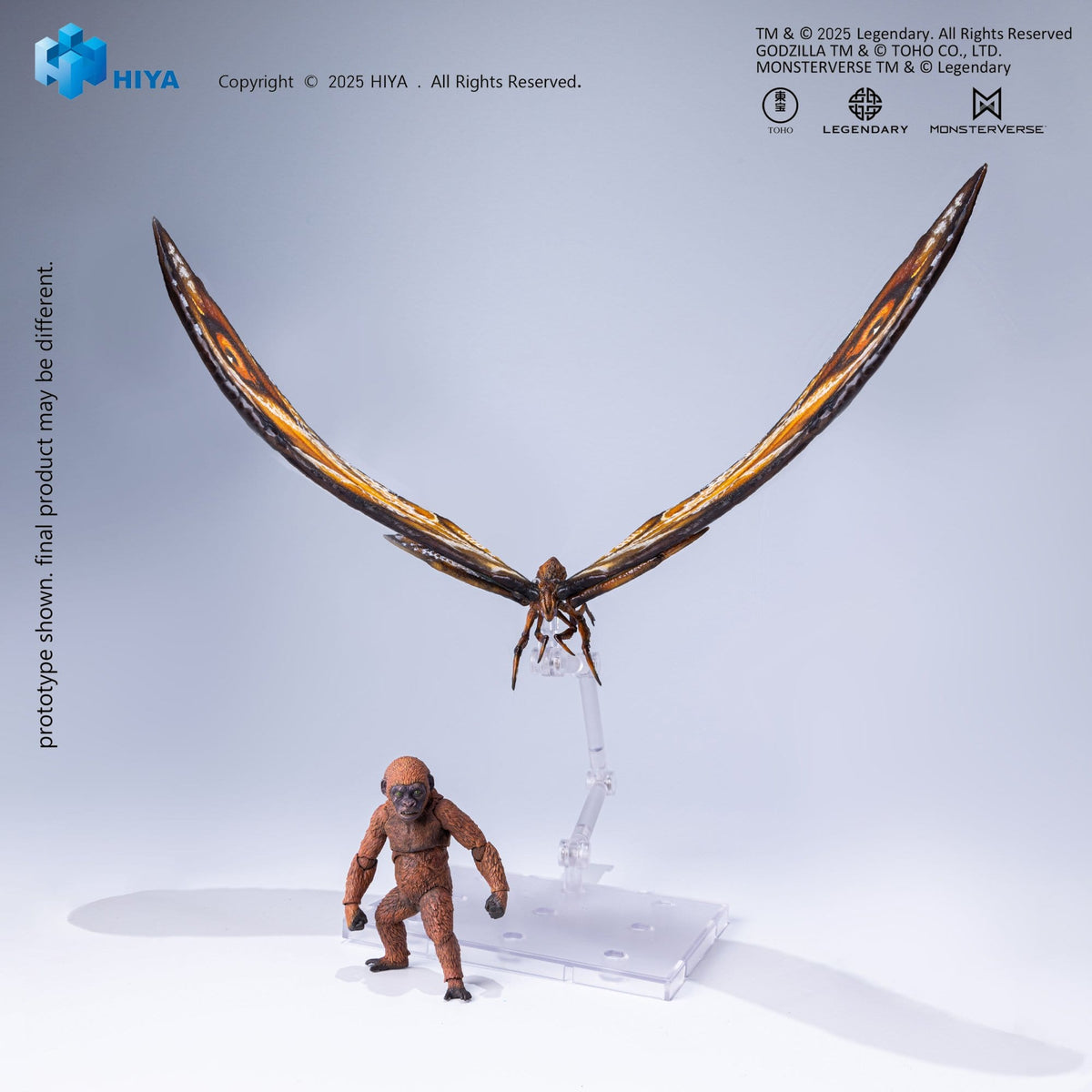 Hiya Toys Mothra Premium Set - Godzilla x Kong: The New Empire - Exqui ...