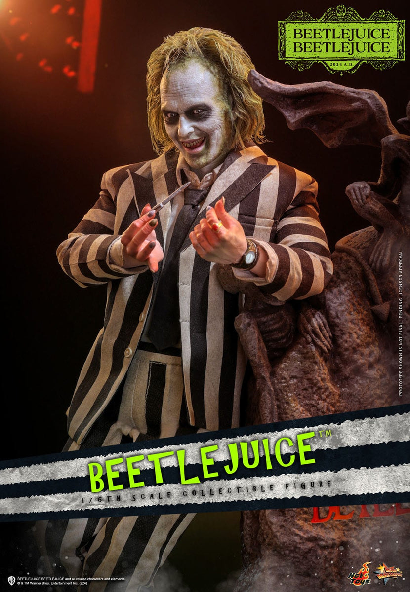 Hot Toys Beetlejuice - Beetlejuice Beetlejuice - MMS767 - 1/6 Scale Co ...