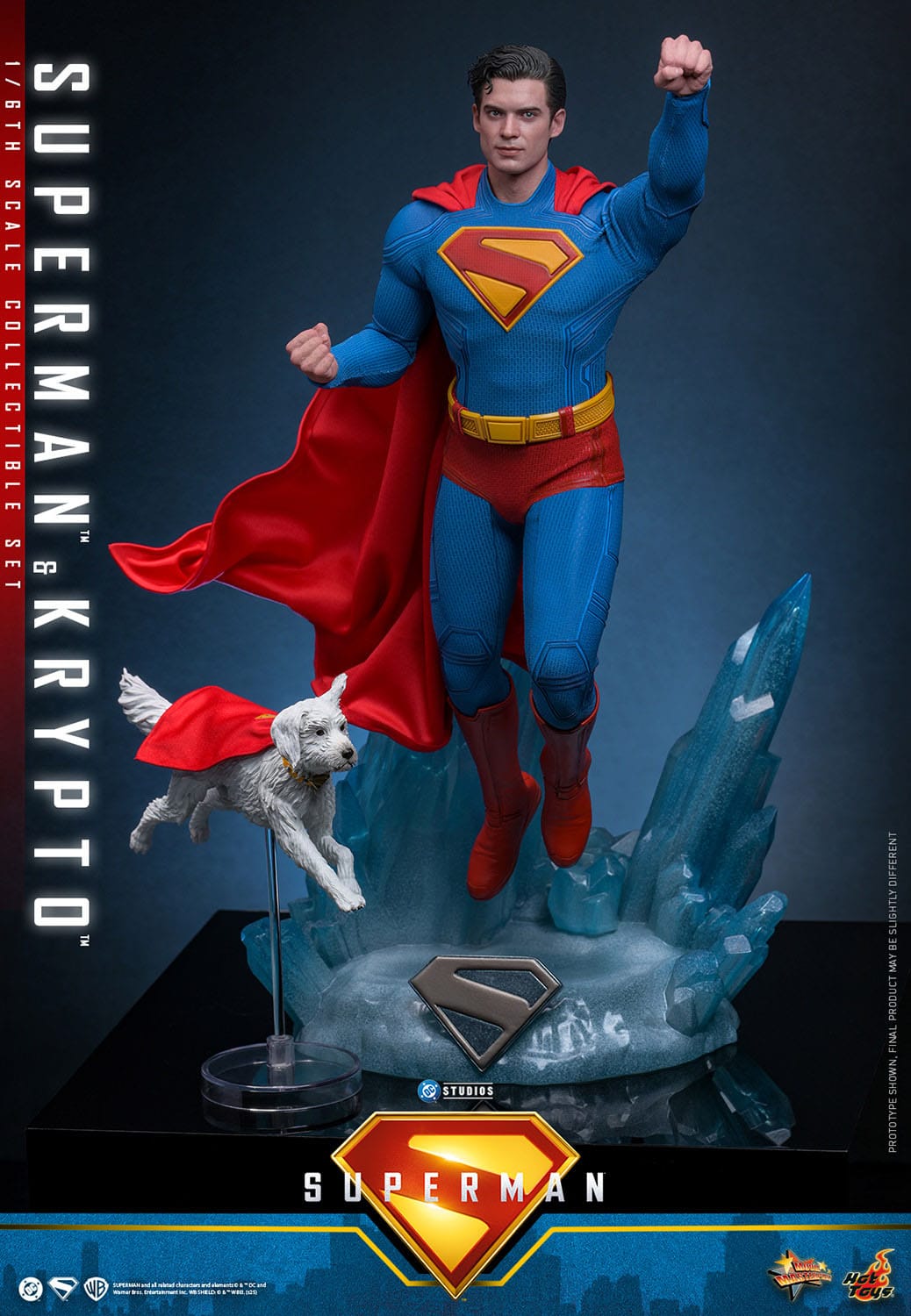 Hot Toys Superman & Krypto - Superman (2025) - MMS812 - 1/6 Scale Coll ...