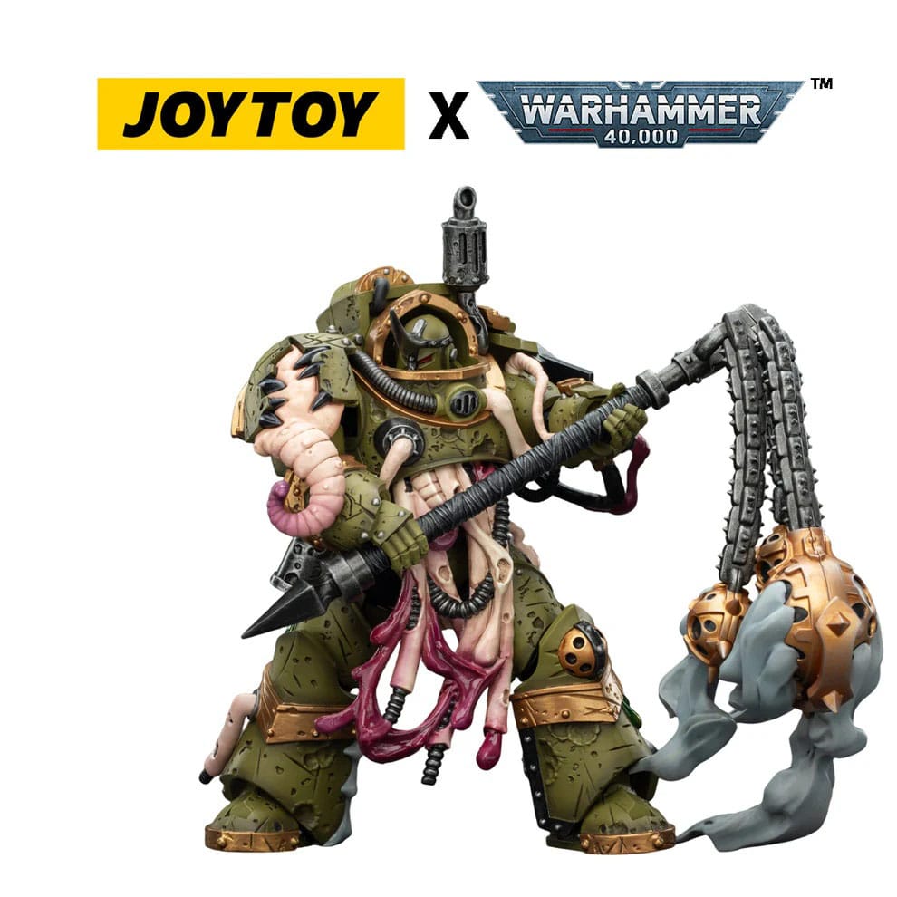 JOYTOY Death Guard Blightlord Terminator 2 with Flail of Corruption ...