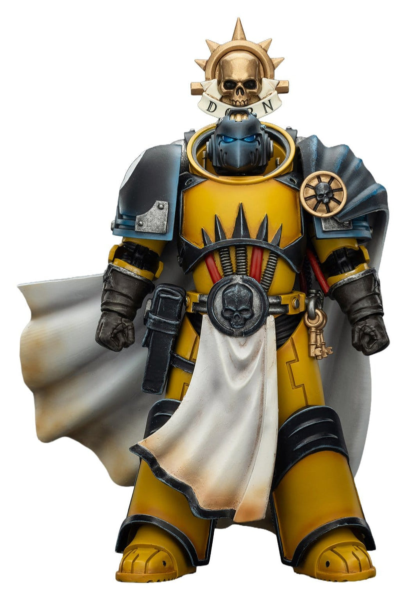 JOYTOY Imperial Fists Librarian Consul with Force Axe and Bolt Pistol ...