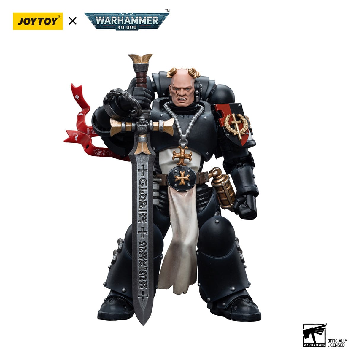 JOYTOY Warhammer 40K Black Templars Emperor's Champion Bayard's Reveng ...