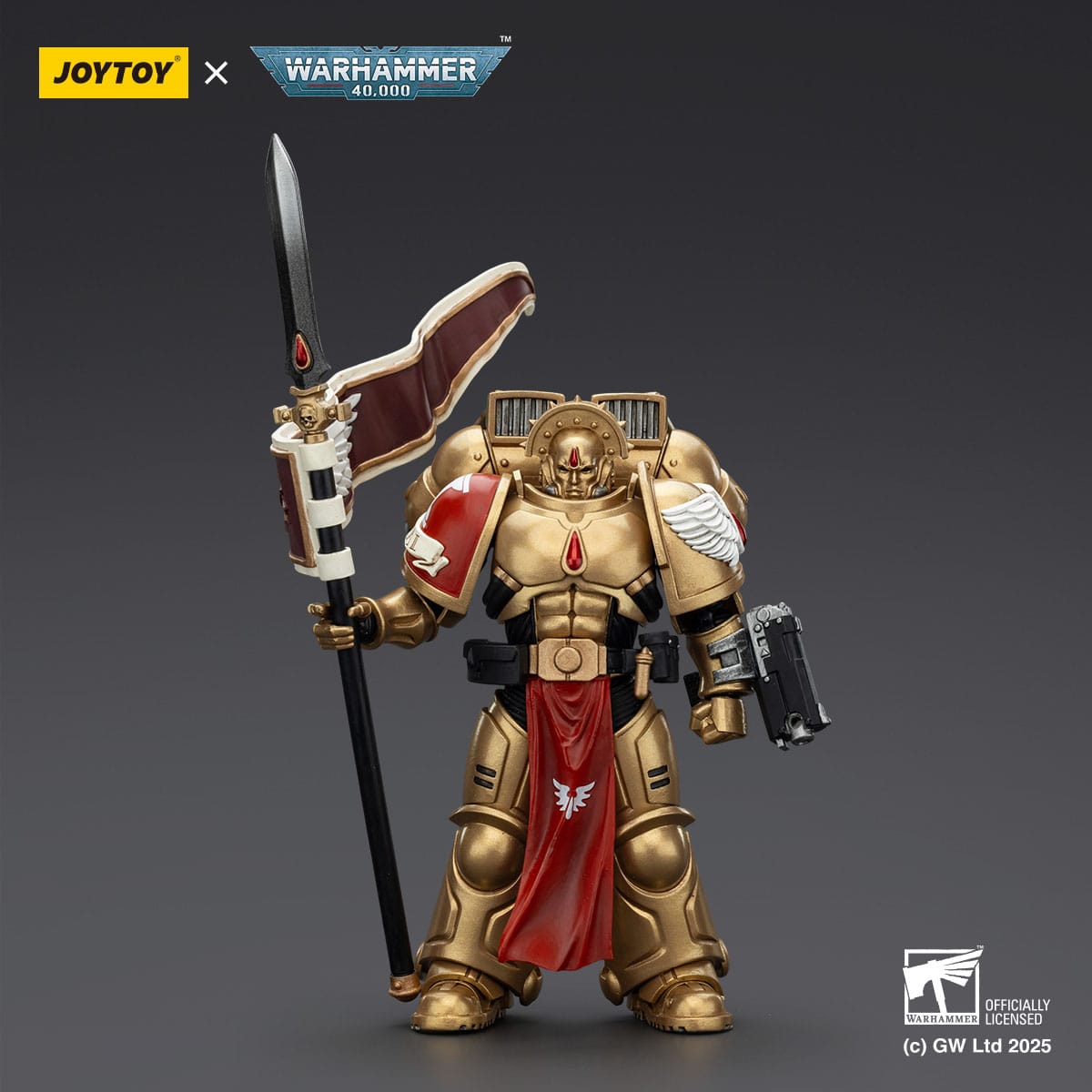 JOYTOY Combat Patrol Blood Angels Sanguinary Guard 3 with Angelus Bolt ...