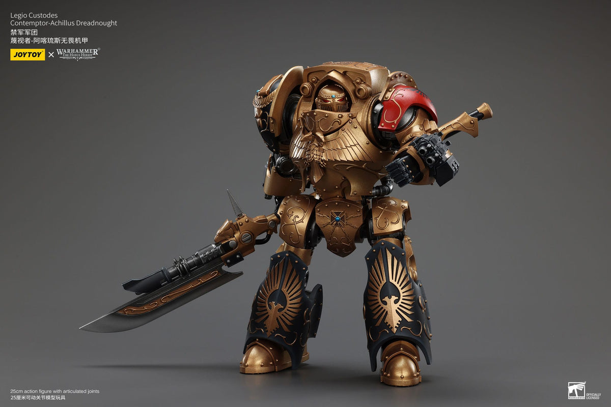 JOYTOY Warhammer The Horus Heresy Legio Custodes Contemptor-Achillus D ...