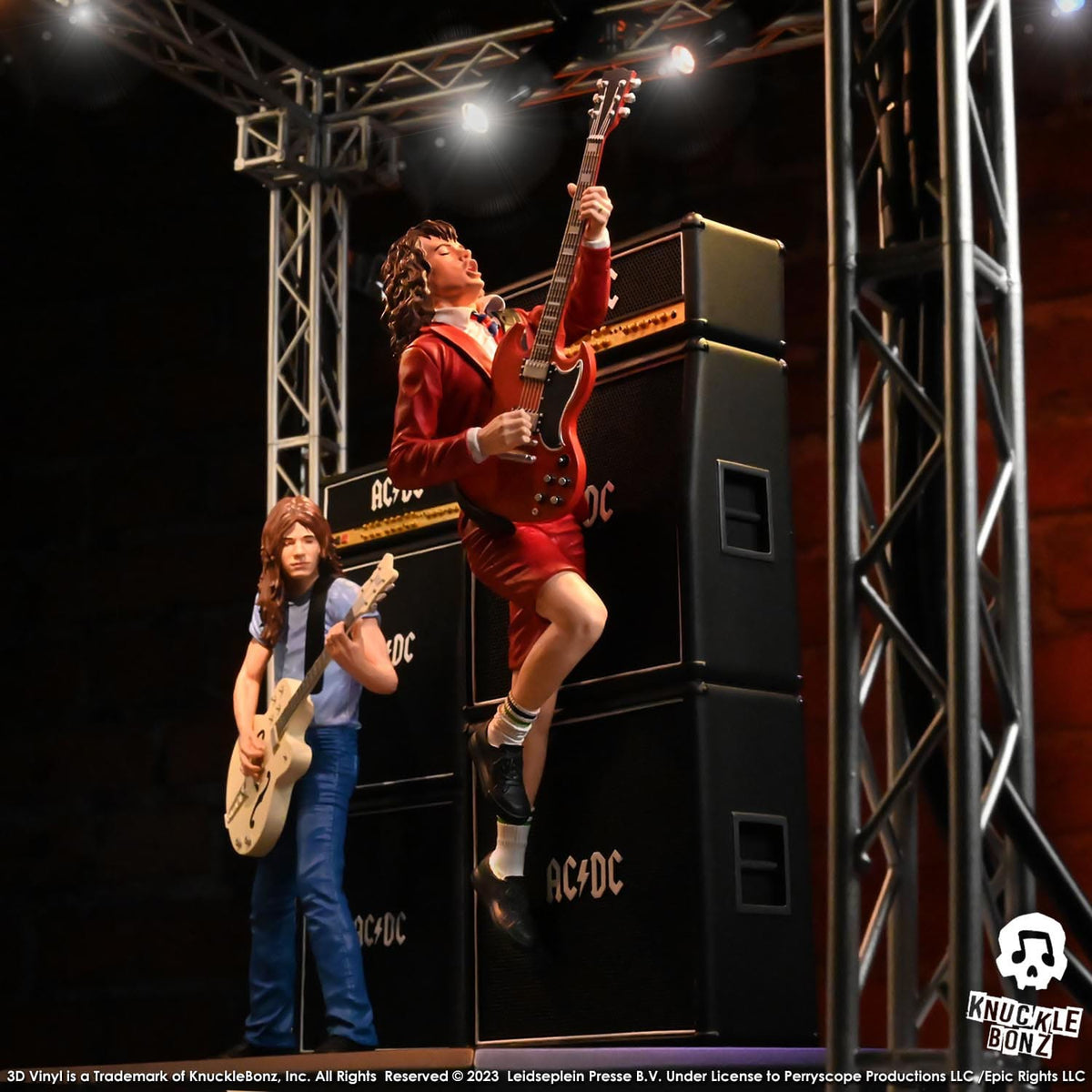 Knucklebonz AC/DC Rock Iconz Angus Young III Statue – Movie Figures
