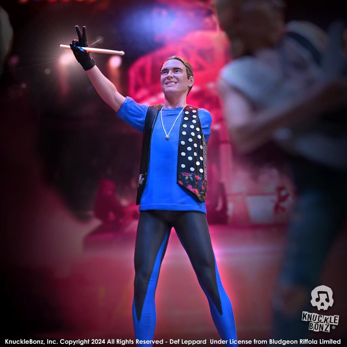 Knucklebonz Def Leppard Rock Iconz Rick Allen Statue – Movie Figures