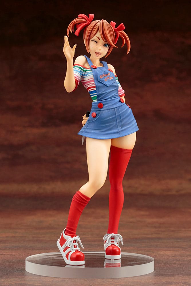 Kotobukiya Chucky (Child's Play) Chucky Bishoujo 1/7 Statue – Movie Figures