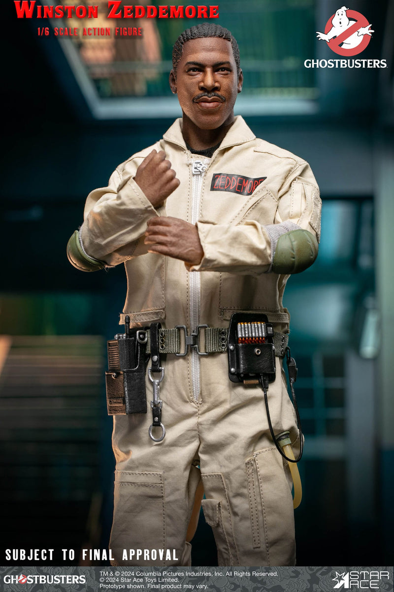 Star Ace Toys Ghostbusters (1984) Winston Zeddemore 1/6 Action Figure ...