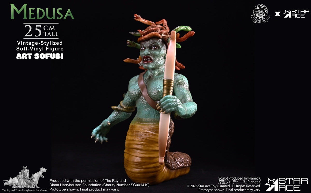 Star Ace Toys Medusa (Vintage-Style) - Clash of the Titans - Ray Harry ...