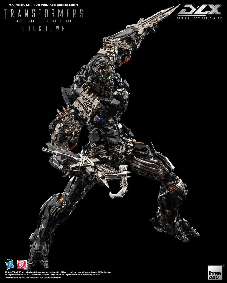 Threezero Transformers: Age of Extinction Lockdown DLX 1/6 Action Figu ...