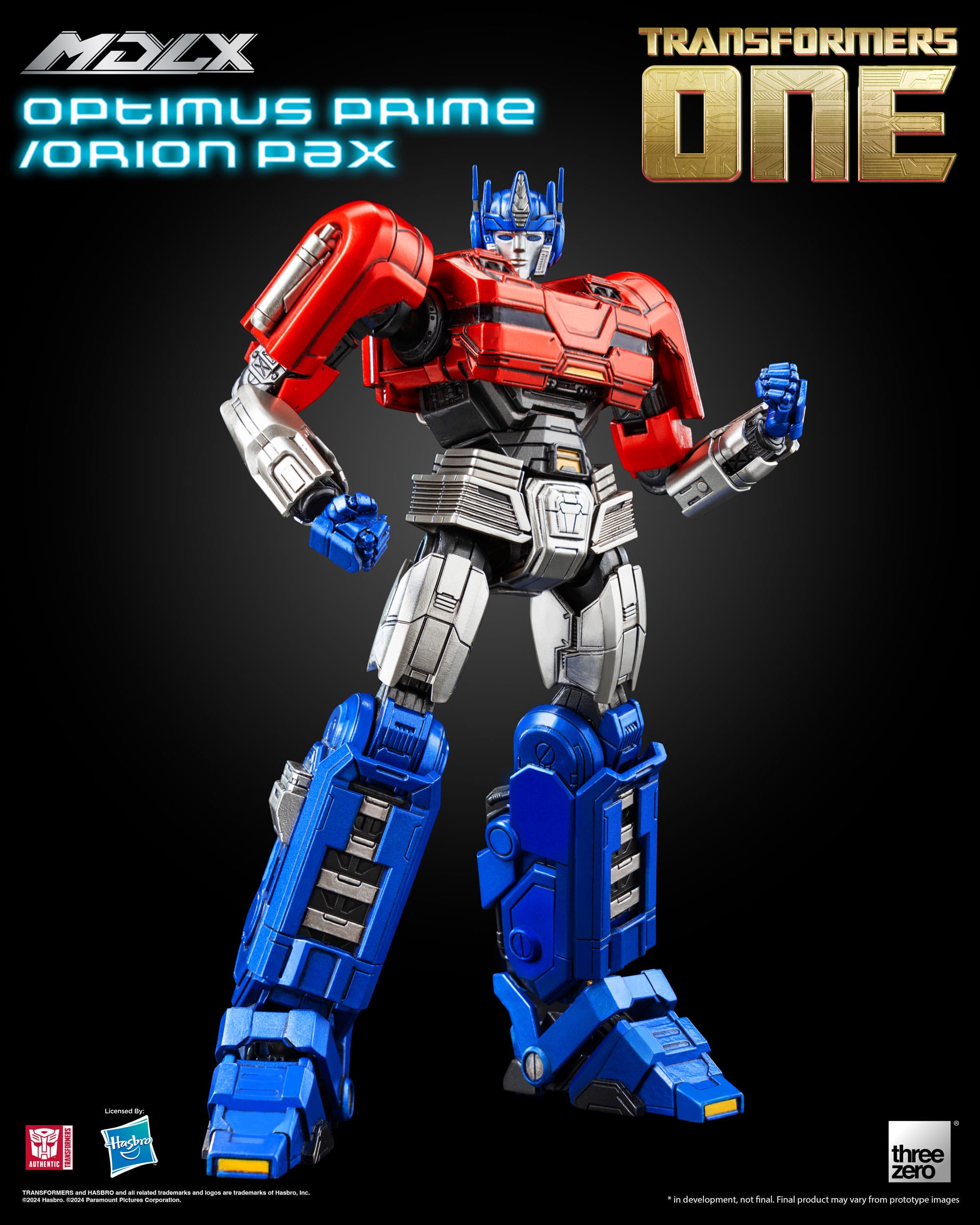 Threezero Transformers One MDLX Optimus Prime Orion Pax Action Figure Movie Figures