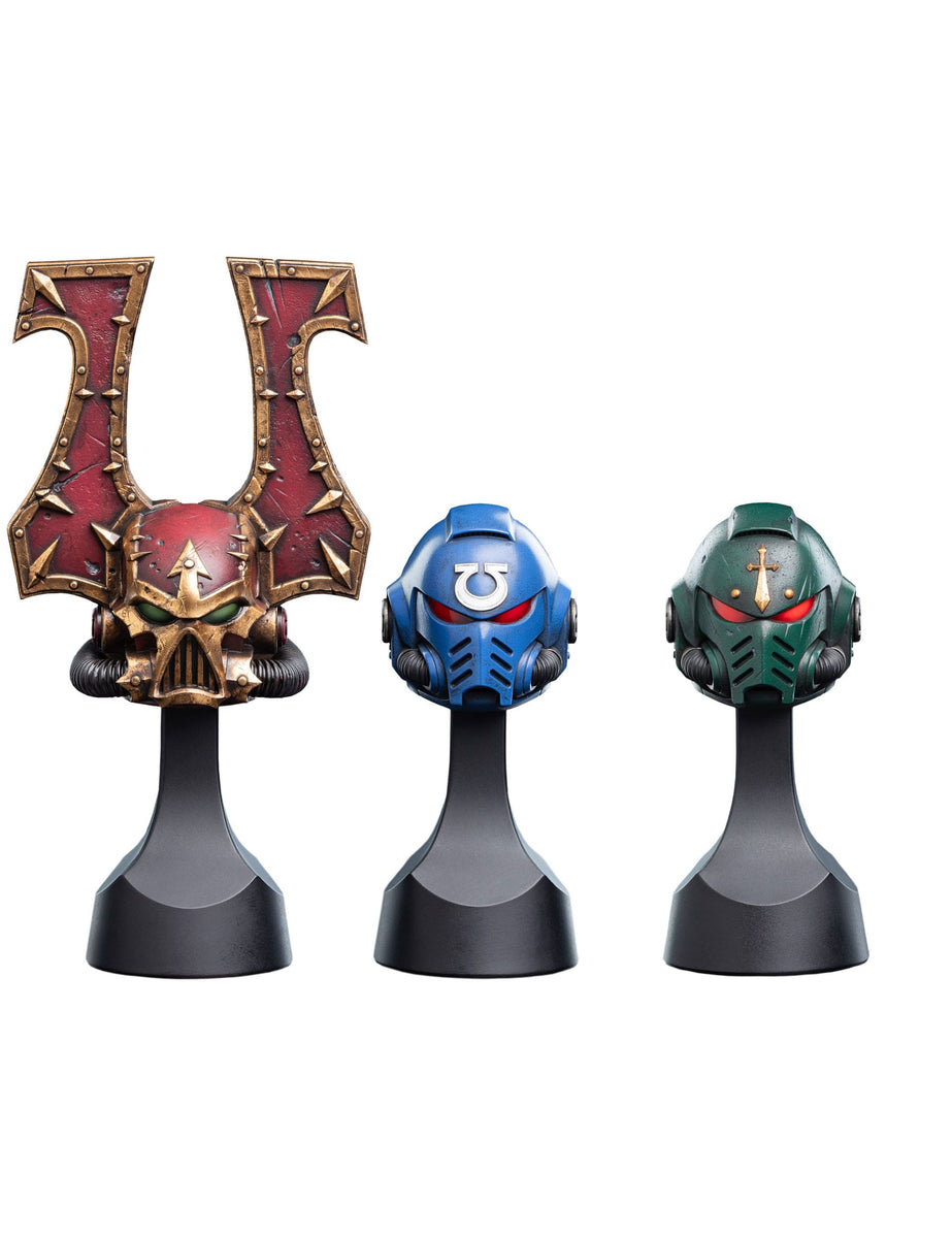 Weta Warhammer 40,000 Ultramarines Helm 1/4 Replica Statue – Movie Figures