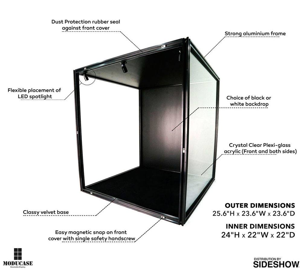Moducase Acrylic Display Case with Lighting DF60 – Movie Figures
